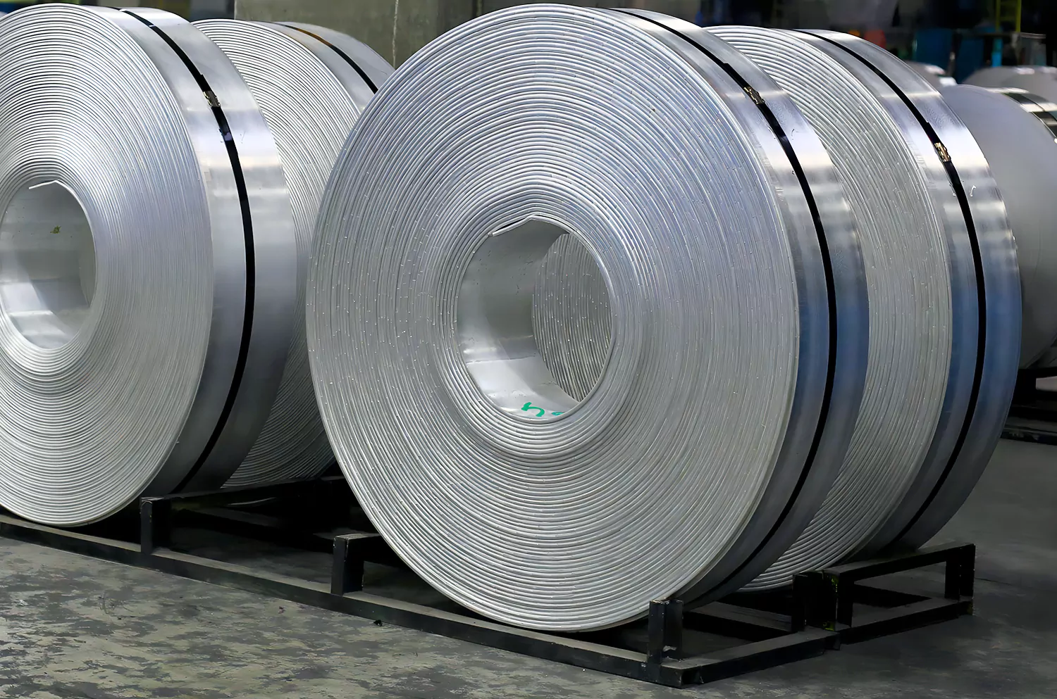 Stainless hardened steel strip
