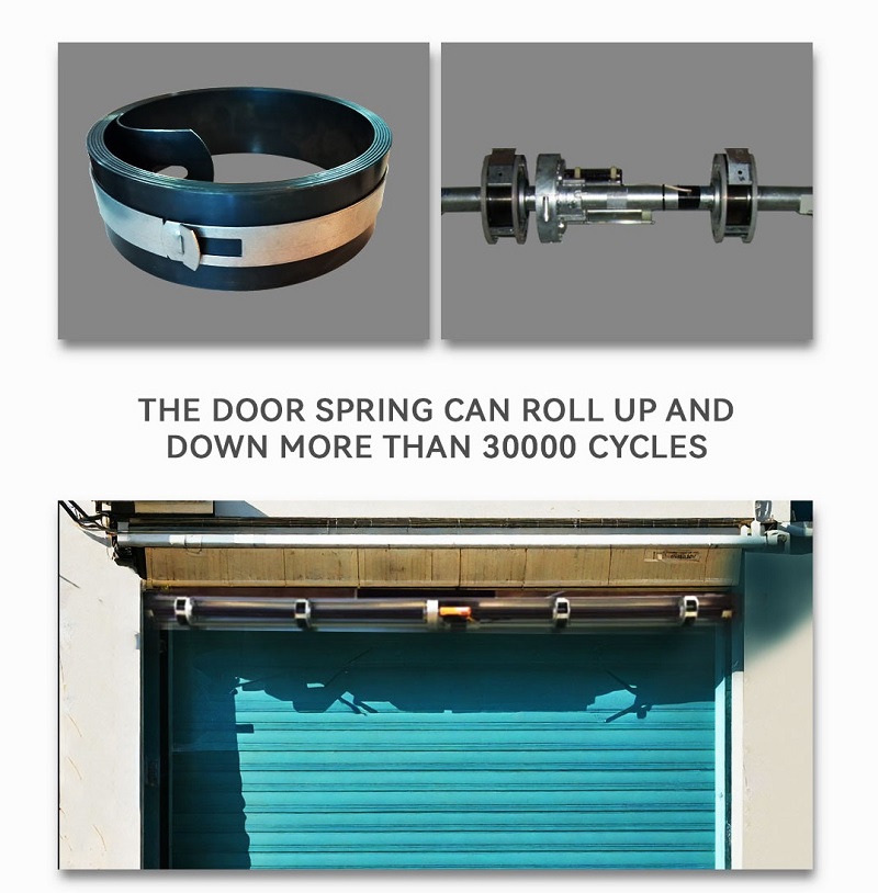 heat treatment blue spring steel strip for roller shutter door ...