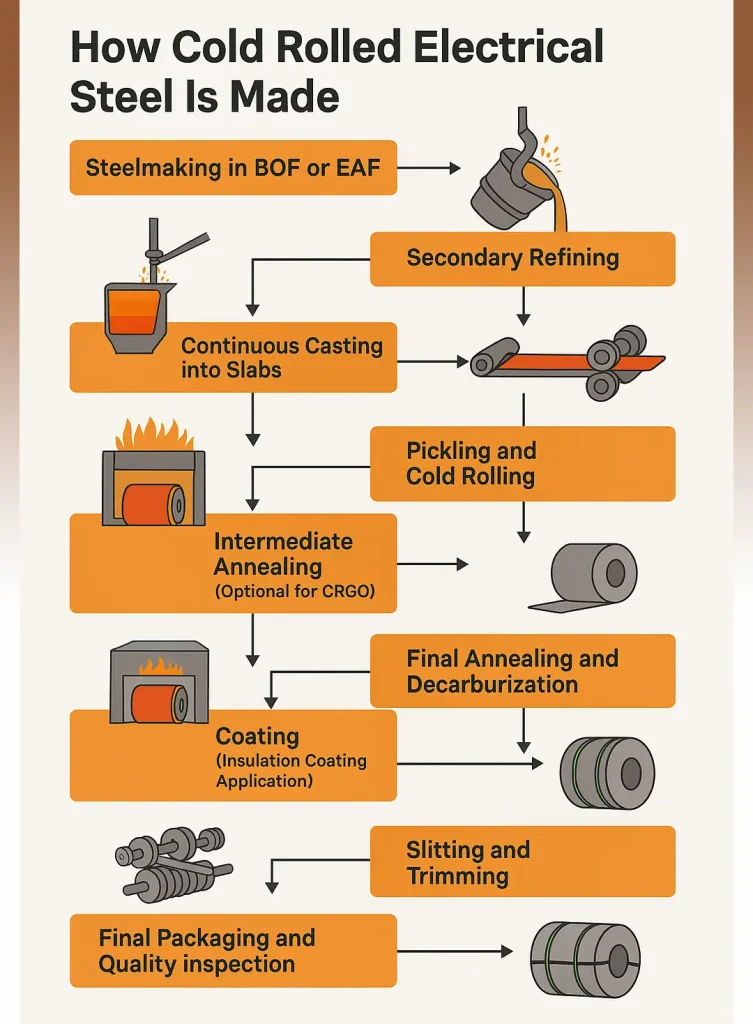 How Cold Rolled Electrical Steel Is Made? - JiaXiao Materials ...