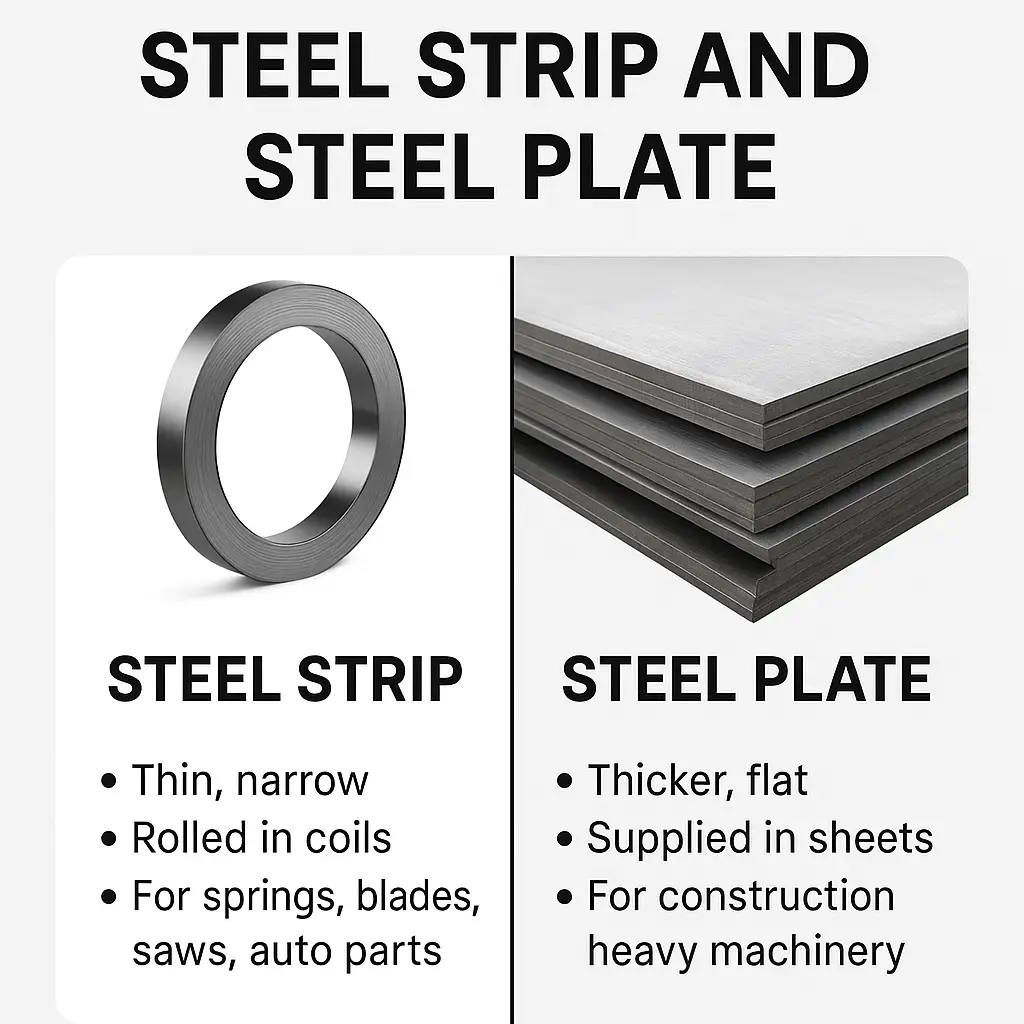 The Difference Between Steel Strip and Steel Plate - JiaXiao Materials ...